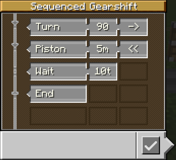 Sequenced Gearshift Create Minecraft Mod Wiki